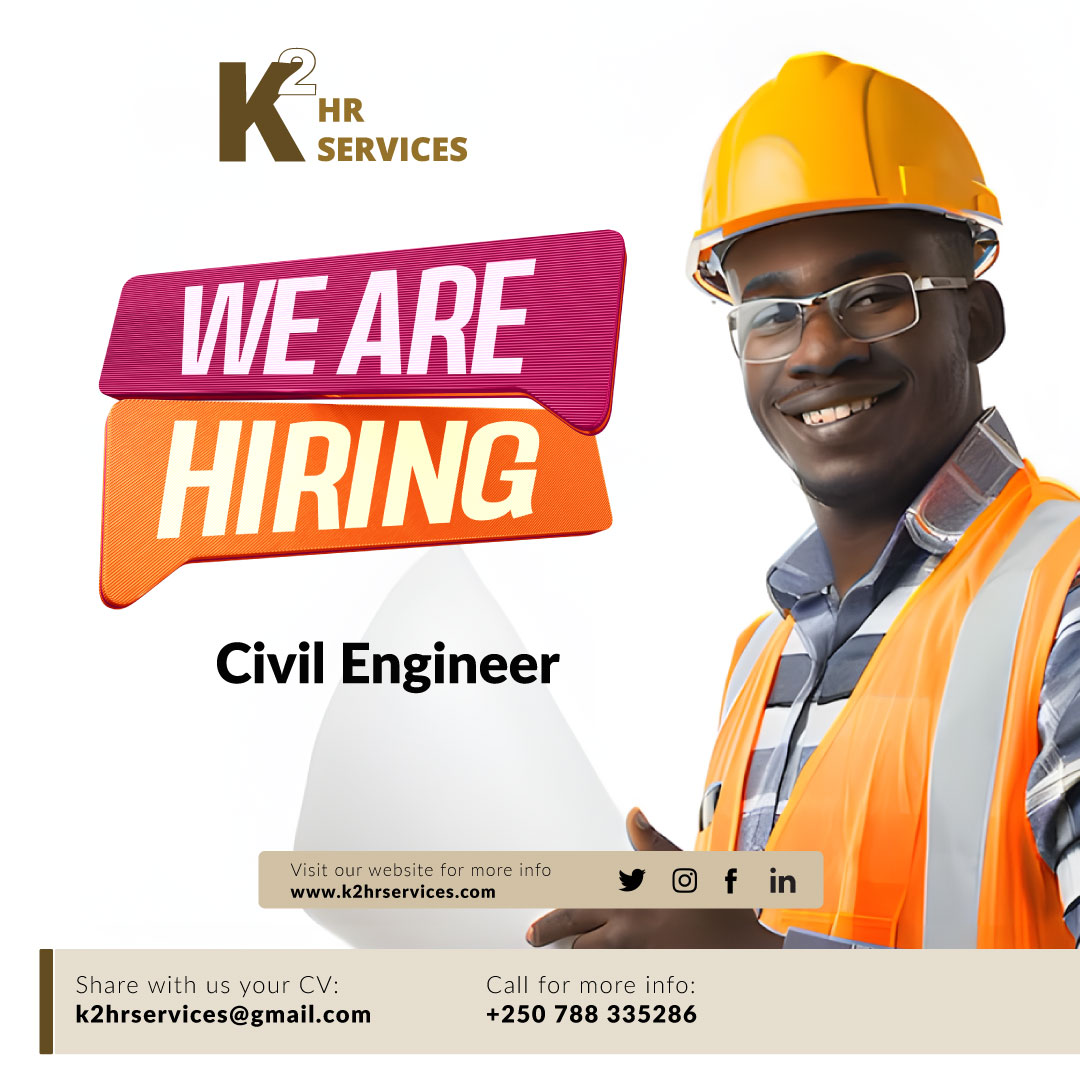 We Are Hiring A Civil Engineer K2hr Services